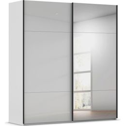 Schwebet&uuml;renschrank Rauch, B:201cm H:223cm T:68cm, grau, Holzwerkstoff, Schr&auml;nke, "Kleiderschrank Schrank Garderobe Schlafzimmerschrank CONTIDO", aus