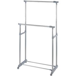 Wenko Kleiderst&auml;nder "Modell Twin Bars", B:88cm H:100cm T:11cm, bunt, Schlafzimmer, Garderobenst&auml;nder, Garderobenst&auml;nder mit 2 Stangen,