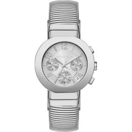 Michael Kors Damen Chronograph "GRAMERCY"edelstahlfarben, Armbanduhren, Quarzuhr, Armbanduhr, Damenuhr, Edelstahlarmband, analog, Tag