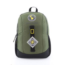 Damen Cityrucksack "New Explorer", National Geographic, gr&uuml;n, Nylon, Rucks&auml;cke, mit extra Laptop-Fach