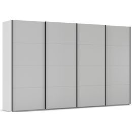 Schwebet&uuml;renschrank Rauch, B:360cm H:223cm T:68cm, grau, Holzwerkstoff, Schr&auml;nke, "Kleiderschrank Schrank Garderobe Schlafzimmerschrank SCALE-FYRA",