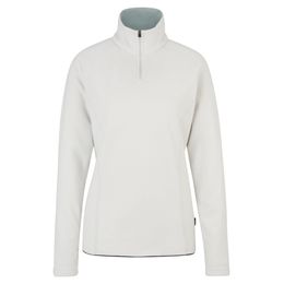 Ziener Damen Fleecepullover "JEMILA", grau, Gr. 46, Obermaterial: 80% Polyester recycled, 20% Polyester, Sweatshirts