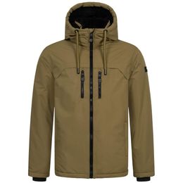 Herren Winterjacke "ASMori", gr&uuml;n, Gr. S, Alessandro Salvarini, Obermaterial: 100% Polyester; Innenseite: 100% Polyester, Jacken, mit warmem Teddyfell