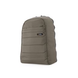 Herren Cityrucksack "Pro", National Geographic, gr&uuml;n, Nylon, Rucks&auml;cke, mit gepolstertem Laptopfach