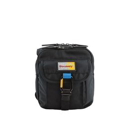 DISCOVERY Damen Schultertasche "Icon", schwarz, Kunstfaser, unifarben, Taschen, Hergestellt aus dem rPet Polyester-Material