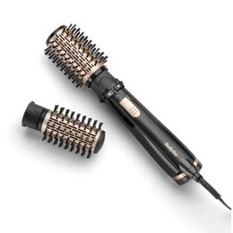 BaByliss Warmluftb&uuml;rste "Big Hair 1000 Warmluftb&uuml;rste rotierend, AS962E", schwarz, B:17,5cm H:18,5cm T:10cm, Multihaarstyler, Rotierender
