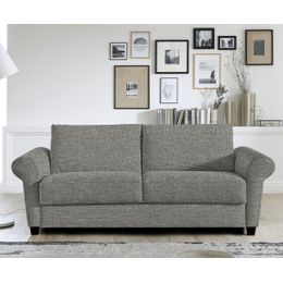 Schlafsofa Bali, B:211cm, grau, 100%PES, Jugendzimmer, Sofas, "ELISA Dauerschl&auml;fer in 140 und 160er Breite", stabile Gitterrost-Unterfederung