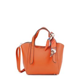 Harpa Damen Schultertasche "SAGE"orange, Polyurethan (PU), unifarben, Taschen, mit dekorativem Schal
