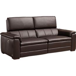 2,5-Sitzer Egoitaliano, B:200cm H:99cm T:97cm, schwarz, Sofas, "Capucine", wahlweise mit elektrisch oder manuell verstellbarer Relaxfunktion