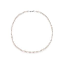 Firetti Damen Perlenkette "Schmuck Geschenk Halsschmuck Halskette Perle", 4 (45), Perlen Silber 925 (Sterlingsilber), L: 45, bunt, Perlen, Silber 925