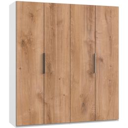 Kleiderschrank wimex, B:200cm H:216cm T:58cm, wei&szlig;, Schlafzimmer, Schr&auml;nke, "Level by fresh to go", ohne Schubladen