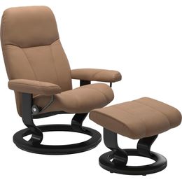 Relaxsessel stressless, B:85cm H:100cm T:77cm, braun, Leder BATICK: BATICK ist ein leicht korrigiertes, durchgef&auml;rbtes und genarbtes M&ouml;belleder, bei