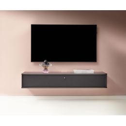 Hammel Furniture "Mistral Fernsehschrank, Medienm&ouml;bel, H&auml;ngend" mit Klappt&uuml;r mit Akustikstoff, Lowboard, Breite: 133 cm