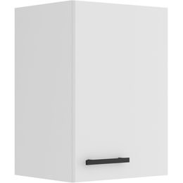 H&auml;ngeschrank Optifit, B:40cm H:57,6cm T:34,6cm, wei&szlig;, Holzwerkstoff, K&uuml;che, Schr&auml;nke, "Palma", Breite 40 cm, 1 T&uuml;r, 1 Einlegeboden