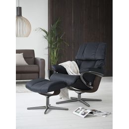 stressless "Reno" mit Cross Base, Gr&ouml;&szlig;e S, M & L, Holzakzent Wenge