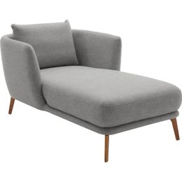 Sch&ouml;ner Wohnen Kollektion Chaiselongue, B:101cm H:71cm T:161cm, grau, SCH&Ouml;NER WOHNEN-KOLLEKTION, 16% Baumwolle, 79% Polyester, 5% Polyacryl, Sofas, "Pearl - 5 Jahre