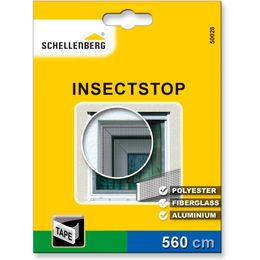 Schellenberg Klett-Klebeband "f&uuml;r Fliegengitter Fenster aus Polyester-, Fibergas- u. Aluminiumgewebe", B/L: 9,5cm x 560cm, 1 Stk., wei&szlig;, Klebeb&auml;nder,