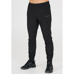 Endurance Herren Lauftights "Jeen", schwarz, Gr. XXXL, unifarben, 90% Polyester, 10% Elasthan, Hosen, in atmungsaktiver und dehnbarer Qualit&auml;t