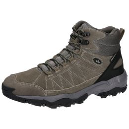 Lico Herren Wanderstiefel "Outdoorstiefel Fairfield High", Gr. 45, grau, Veloursleder, Schuhe