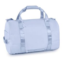 Heys Reisetasche "The Puffer Duffle Bag", blau, Polyester, Taschen, Weekender Duffle Bag Schuhfach Aufstecksystem