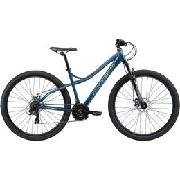 Bikestar Mountainbike, 46cm, 29 Zoll (73,66cm), blau, Fahrr&auml;der, f&uuml;r Damen und Herren, Kettenschaltung