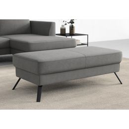 Sit & More Hockerbank SIT & MORE, B:135cm H:48cm T:65cm, grau, Hocker, "Lindholm"