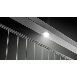 Alberts LED Einbauleuchte "Lichtsystem Highlight", L:1.000cm, grau, Leuchten, aufsteckbar, mit 10 Leuchtmitteln f&uuml;r 10 m Zaunl&auml;nge