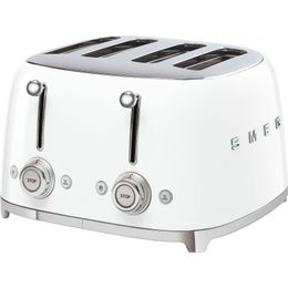 Smeg Toaster "TSF03WHEU", B:33cm H:20cm T:30cm, wei&szlig;, Toaster