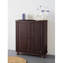 Highboard OTTO HOME, B:85cm H:95cm T:34cm, braun, Wohnzimmer, Sideboards, "Mette", Kommode mit 2 Einlegeb&ouml;den, Breite 85cm, Tiefe 34 cm, H&ouml;he 95 cm