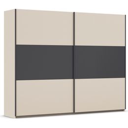 Schwebet&uuml;renschrank Rauch, B:261cm H:210cm T:59cm, beige, Holzwerkstoff, Schr&auml;nke, "Kleiderschrank Schrank Garderobe Garderobenschrank W&auml;scheschrank