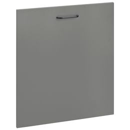 Frontblende Optifit, B:60cm, grau, M&ouml;belblenden, "Elga", f&uuml;r volllintegrierbaren Geschirrsp&uuml;ler, Breite 60 cm