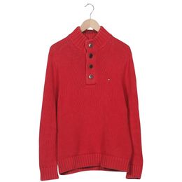 Tommy Hilfiger Pullover Herren Gr&ouml;&szlig;e L Second Hand rot