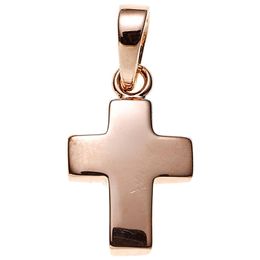 Jobo Damen Kreuzanh&auml;nger "Anh&auml;nger Kreuz", Silber 925 (Sterlingsilber), rosa, Silber 925 (Sterlingsilber), Schmuckanh&auml;nger, 925 Silber ros&eacute;gold