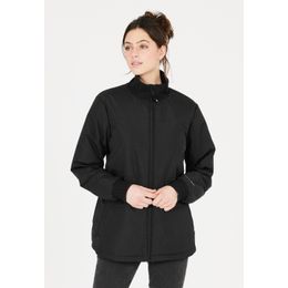 WEATHER REPORT Damen Outdoorjacke "Cassidy", schwarz, Gr. 44, unifarben, 100% Polyester, Jacken, mit wasserabweisender Membran
