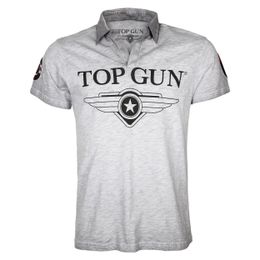 Top Gun Herren T-Shirt "Star TG20191011", grau, Gr. XXL, Obermaterial: 100% Baumwolle, Shirts