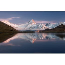 papermoon Fototapete "Photo-Art VALERIY SHCHERBINA, SEE BAHALPSEE", B/L: 3,5m x 2,6m, Bahnen: 7 Stk., bunt, Schlafzimmer, Tapeten