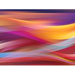 papermoon Fototapete "Abstrakt Farben", B/L: 4m x 2,6m, Bahnen: 8 Stk., bunt, Schlafzimmer, Tapeten