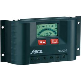 steca Solarladeregler "PR 3030", B:9,6cm H:4,4cm T:18,7cm, schwarz, Spannungsregler