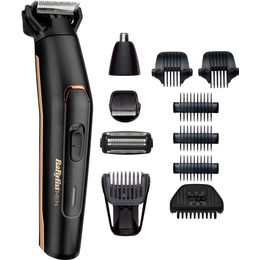 BaByliss Multifunktionstrimmer "11-in-1 Carbon Titanium Multi Trimmer", gold, B:4,7cm H:16,4cm T:2,4cm, Haarschneider