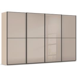 Schwebet&uuml;renschrank Rauch, B:360cm H:223cm T:68cm, beige, Holzwerkstoff, Schr&auml;nke, "Kleiderschrank Schrank Garderobe Schlafzimmerschrank SCALE-DUO",