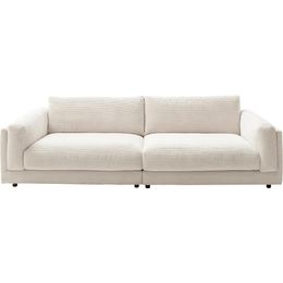 Big-Sofa 3C CANDY, B:294cm H:85cm T:150cm, wei&szlig;, 88% Polyester, 12% Polyacryl, Sofas, "Karalis mit extra gro&szlig;er Sitztiefe, elegantes Mega Sofa zum