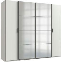 Dreh-/Schwebet&uuml;renschrank wimex, B:227cm H:210cm T:65cm, wei&szlig;, Schr&auml;nke, "Lotto"