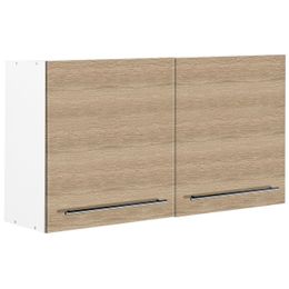 H&auml;ngeschrank KOCHSTATION, B:100cm H:57cm T:34cm, braun, K&uuml;che, Schr&auml;nke, "KS-Trient", 100 cm breit