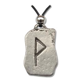Adelia&acute;s ADELIA ́S Damen Amulett "Anh&auml;nger Runensteine", Zinn, silber, Zinn, Schmuckanh&auml;nger, Wyn - Ausgeglichenheit