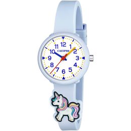Calypso Watches Kinder Quarzuhr "My First Watch", blau, Armbanduhren, Armbanduhr, Kinderuhr, M&auml;dchen, analog, Einhorn