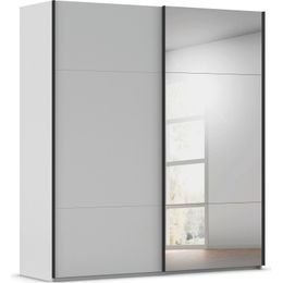Schwebet&uuml;renschrank Rauch, B:201cm H:223cm T:68cm, grau, Holzwerkstoff, Schr&auml;nke, "Kleiderschrank Schrank Garderobe Schlafzimmerschrank CONTIDO", aus