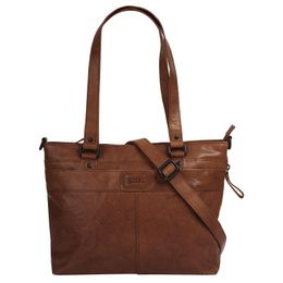SPIKES & SPARROW Damen Shopper, SPIKES & SPARROW, braun, Leder, vintage, Taschen, echt Leder