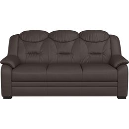 3-Sitzer COTTA, B:189cm H:99cm T:99cm, braun, 64% Polyurethan, 25% Polyester, 11% Baumwolle, Sofas, "Marcus", Sofa mit hoher R&uuml;ckenlehne