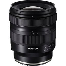 Tamron Weitwinkelobjektiv "A062S 20-40mm F/2.8 Di III VXD Vollformat f&uuml;r Sony E-Mount", T:8,7cm &Oslash;:7,5cm, schwarz, Objektive