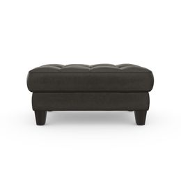 Sit & More Stauraumhocker SIT & MORE, B:101cm H:47cm T:66cm, grau, 100% Polyester, Hocker, "Westham", wahlewise mit/ohne Federkern